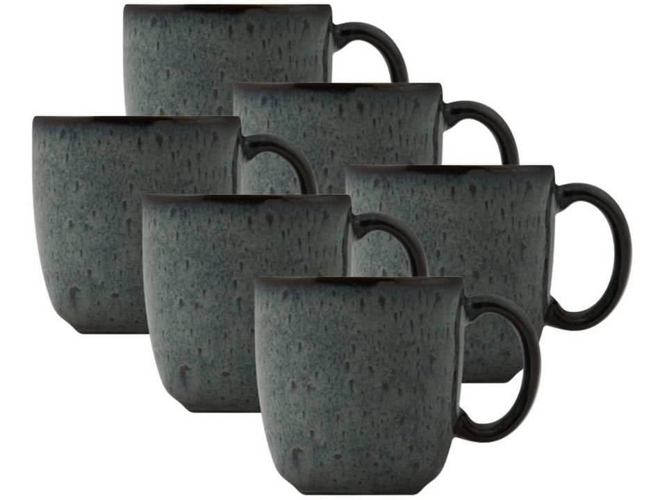 Like By Villeroy And Boch Tasse Lave Gris Kaffeeobertasse 019l Set6