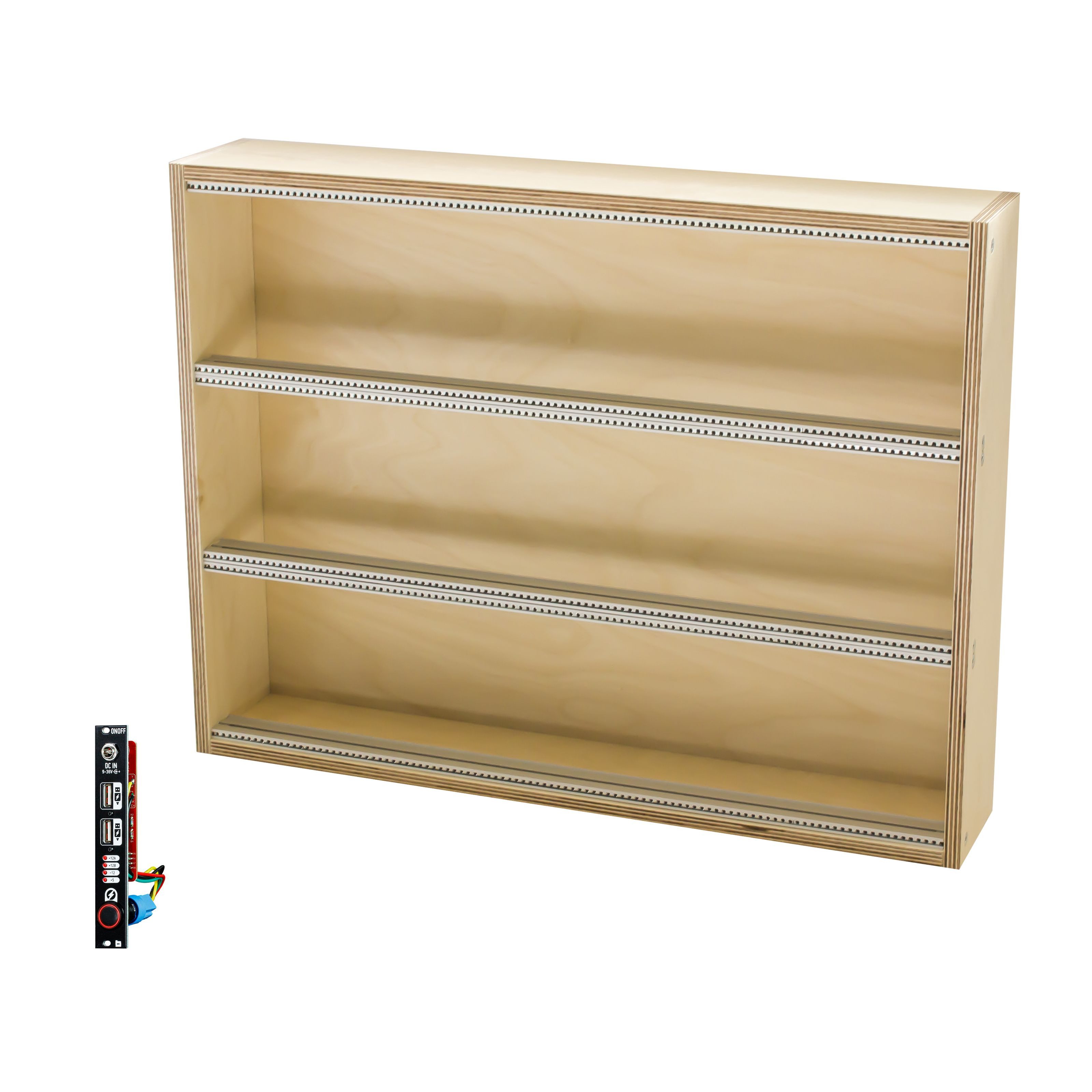 Music Store Synthesizer 9he Modular Case Trolley Bus Modular Synthesizer Gehäuse Set 312 Te Hp