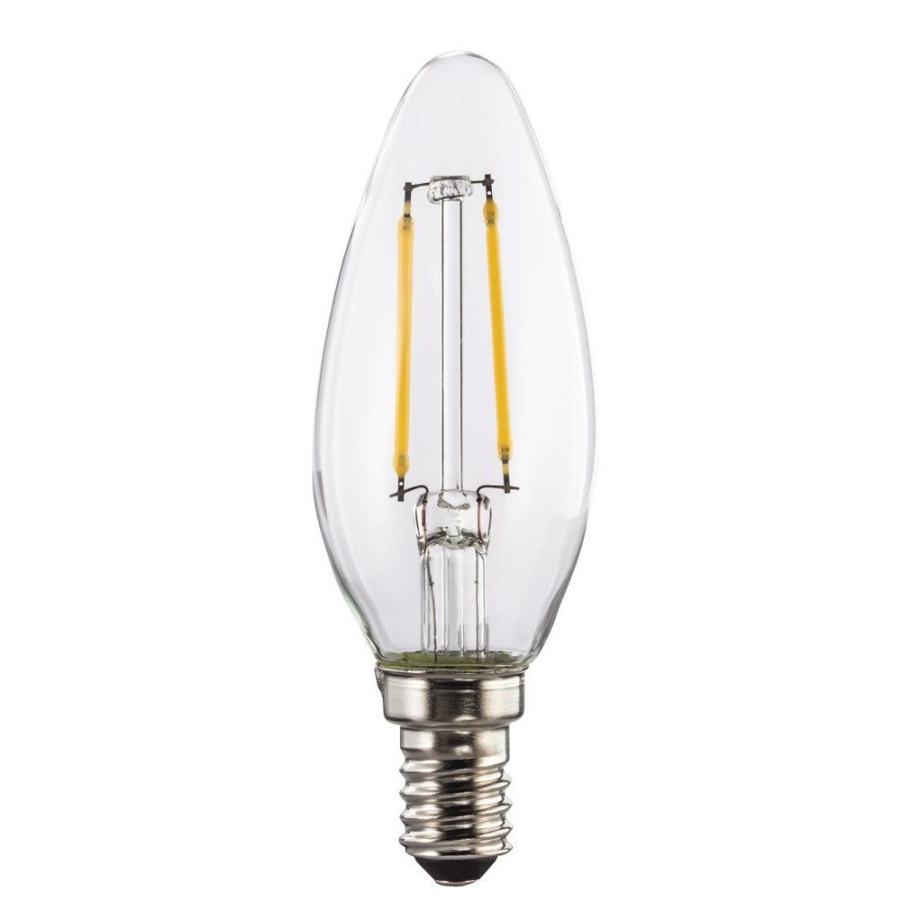 Xavax LED-Leuchtmittel Xavax LED-Filament E14 Kerze 806lm warmweiß, E14, warmweiß, E14 Sockel ...