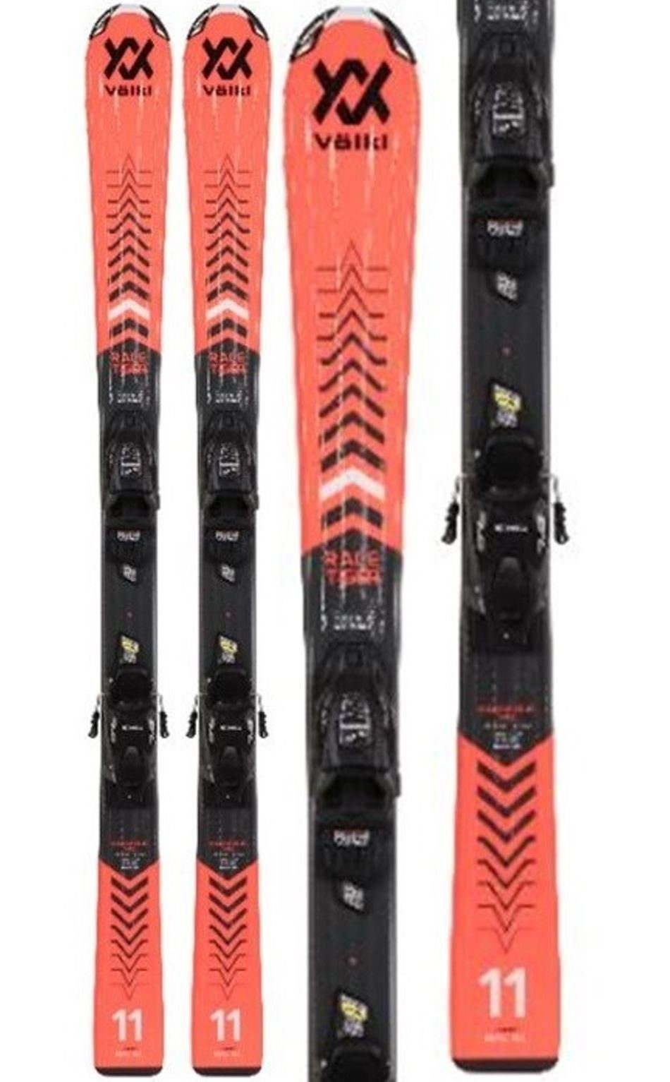 Völkl Ski, Völkl Kinderski Racetiger JR red/ Skiset 70-90 cm