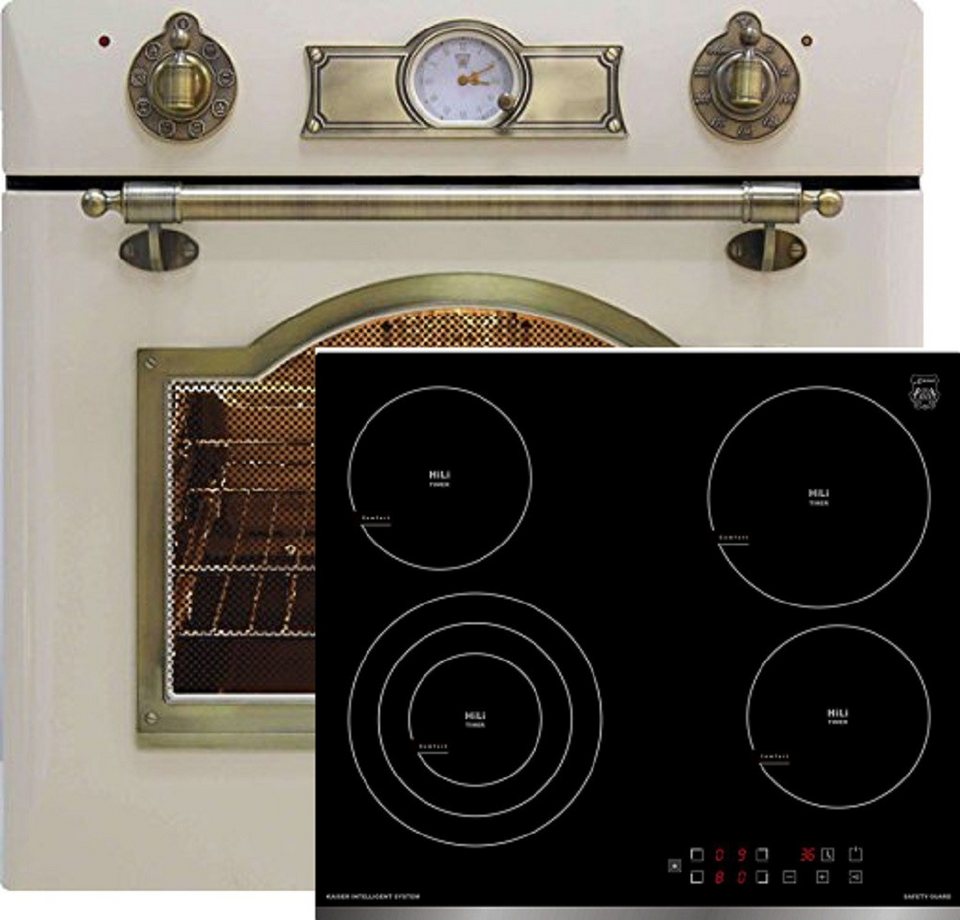 Kaiser Küchengeräte Backofen Set Herd Set Autark Elektroretro Autark