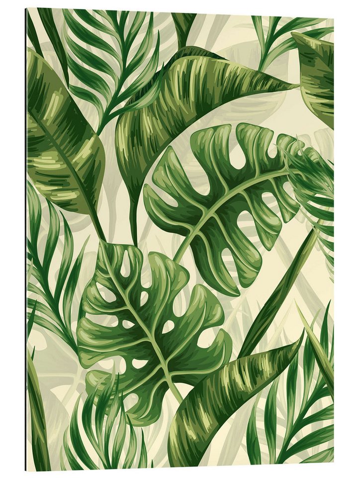 Posterlounge Xxl Wandbild Editors Choice Fensterblätter Illustration