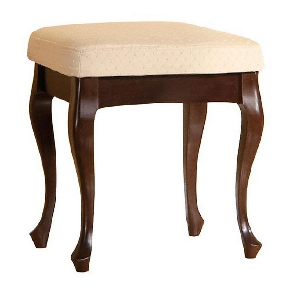 Jvmoebel Stuhl Klassischer Hocker Fußhocker Klavierhocker Sitzhocker