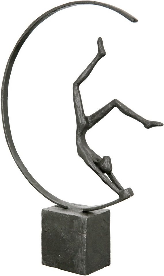 Casablanca By Gilde Dekofigur Skulptur Gymnast 1 St Lackiertes Metall