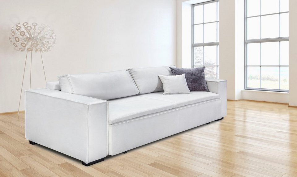 Inosign Schlafsofa Manhattan Mit Boxspringaufbau Bettfunktion