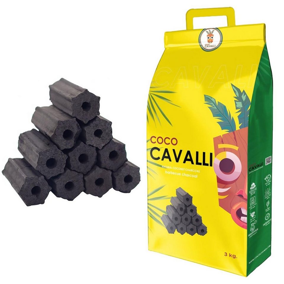 ZMC Holzkohlegrill 3KG Premium 100% Kokoskohle Grillkohle ... ZMC Holzkohlegrill 3KG Premium 100% Kokoskohle Grillkohle ...