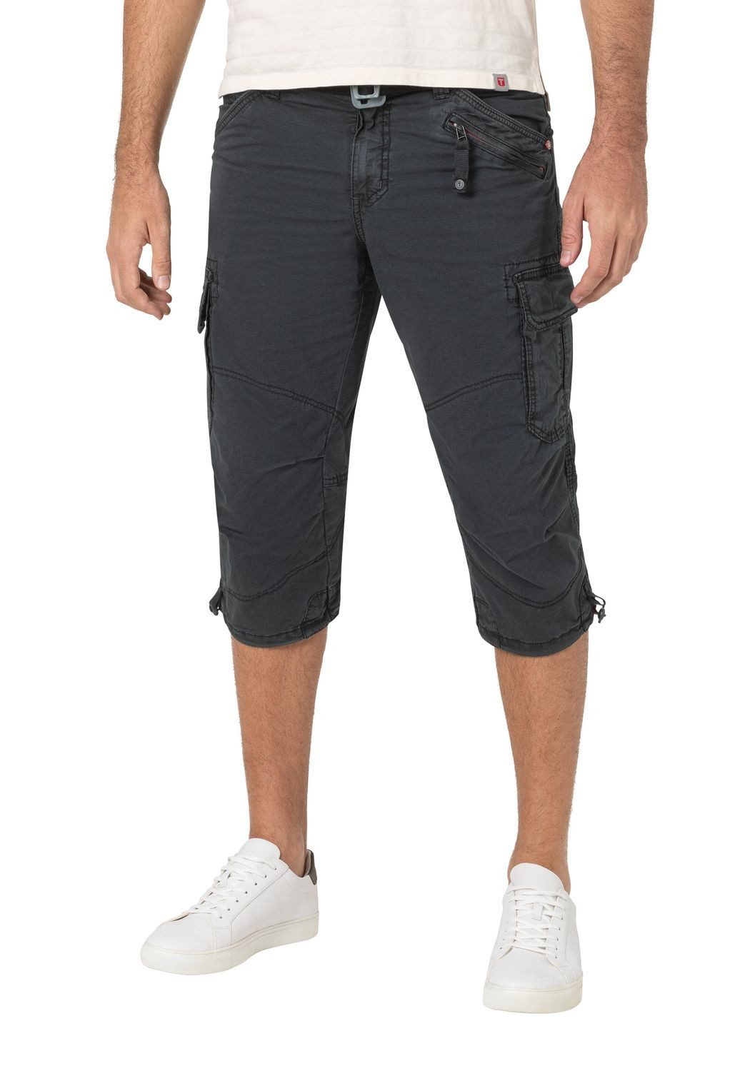 TIMEZONE Cargoshorts 3/4 Cargo loose fit Mid Waist Pants Loose MilesTZ ...