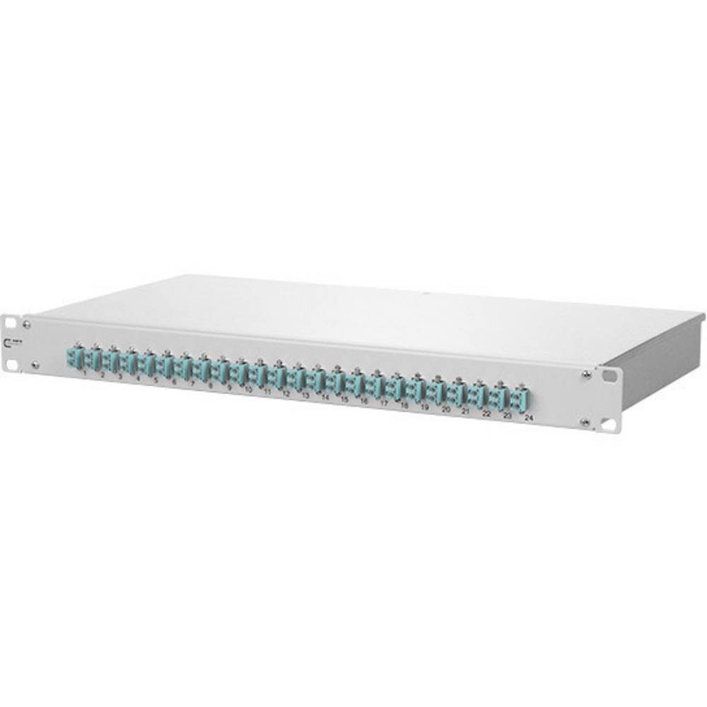 Metz Connect OpDAT fix Patchfeld VIK 24xLC-D (aqua), OM3 Netzwerk-Patch ...