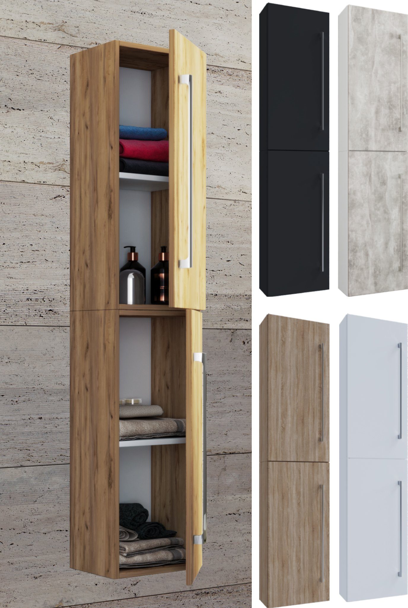 Designbaeder Com Hochschrank Badschrank Bad Einrichten