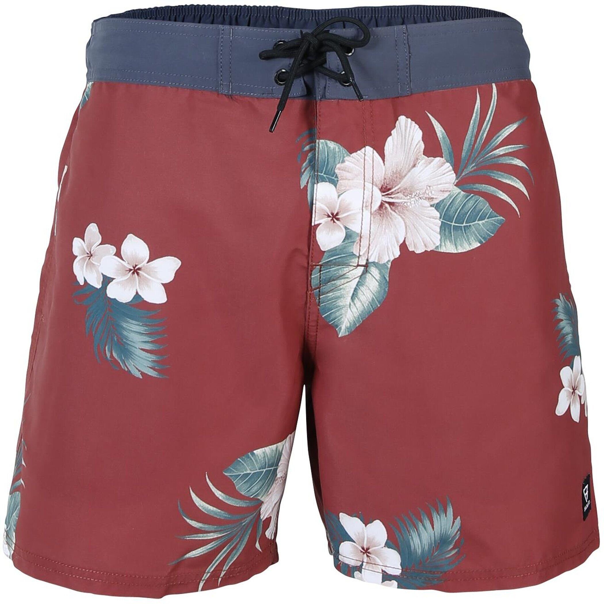 Brunotti Shorts Charles mit Hawaiimuster