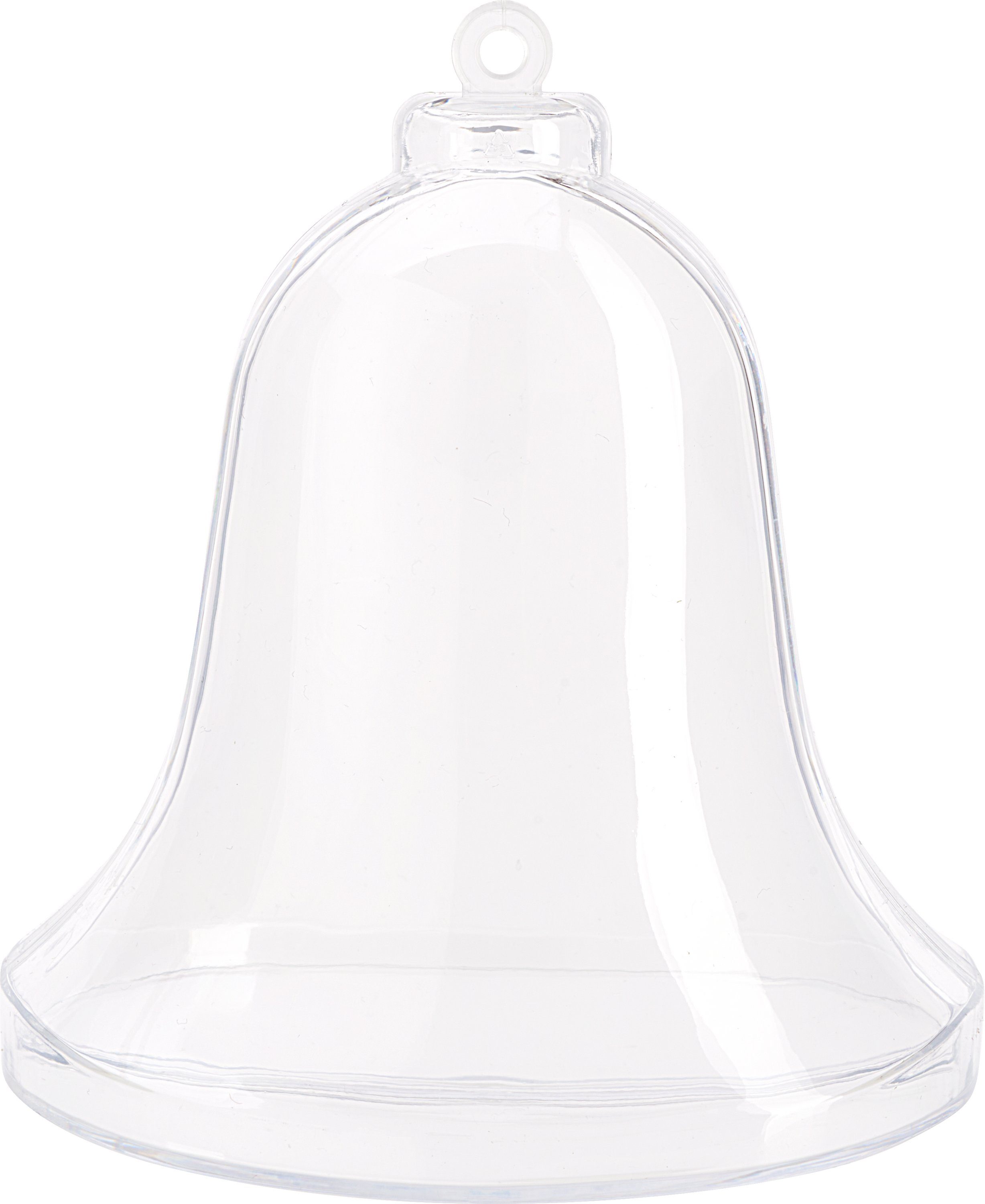 Hängedekoration Acryl-Form Glocke, 9 cm hoch