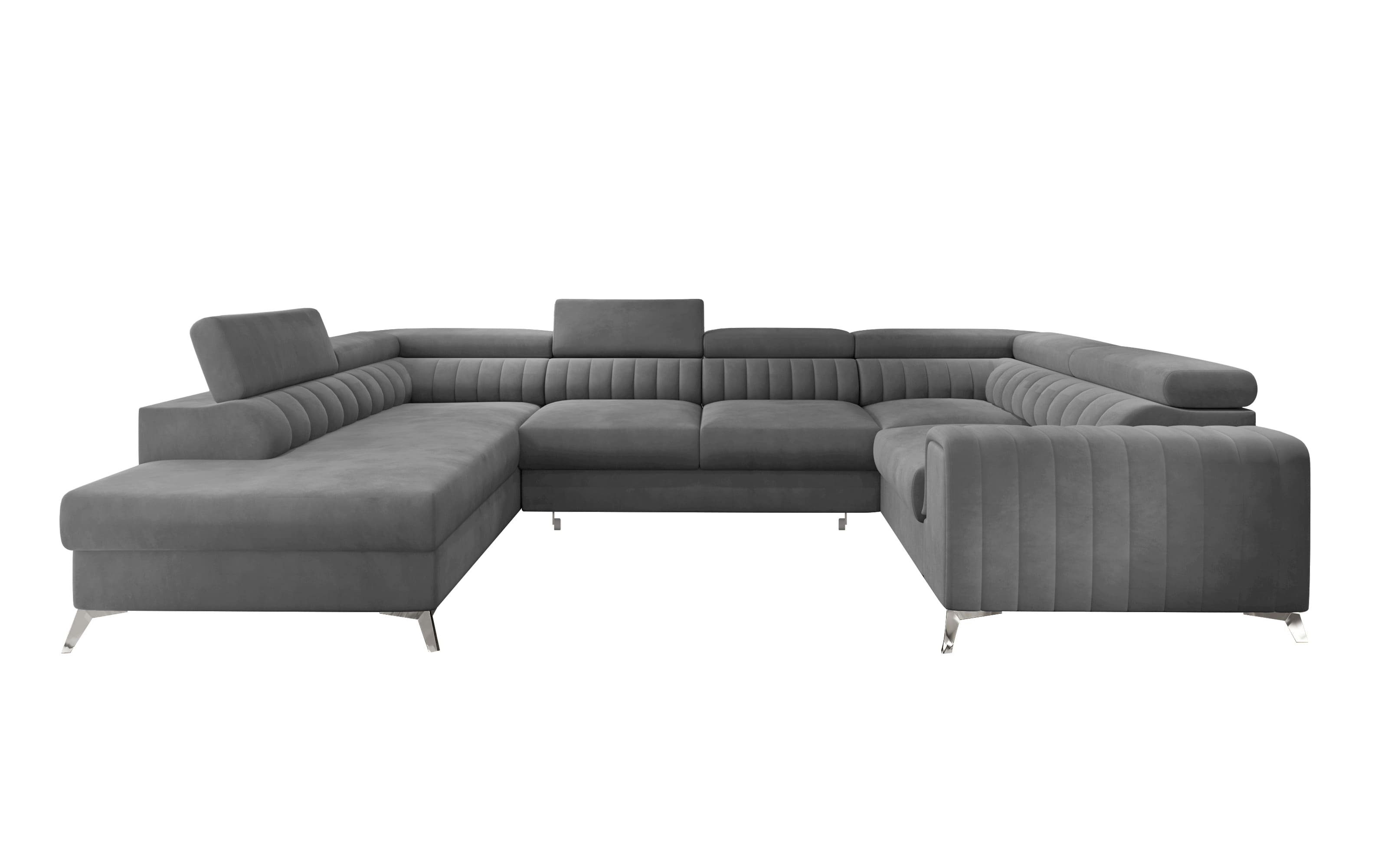 Moeblo Ecksofa Lester Sofa Couch U Form Polstergarnitur Wohnlandschaft