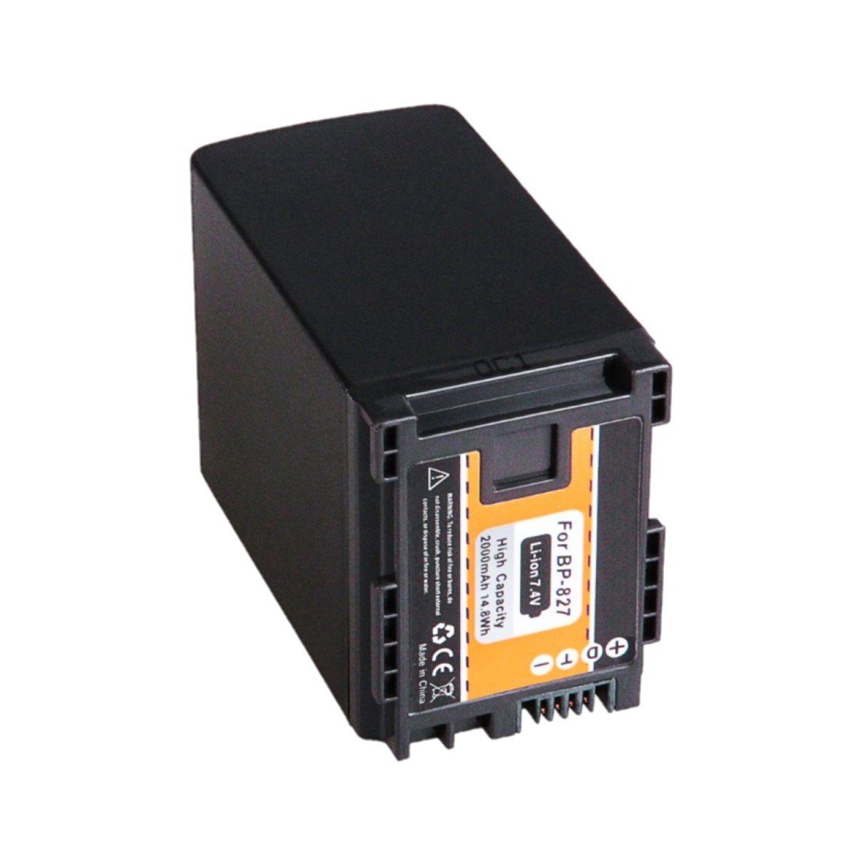 Akku für Canon BP-827 FS10 FS100 FS11 FS200 FS21 FS21 FS22 iVIS FS10 ...