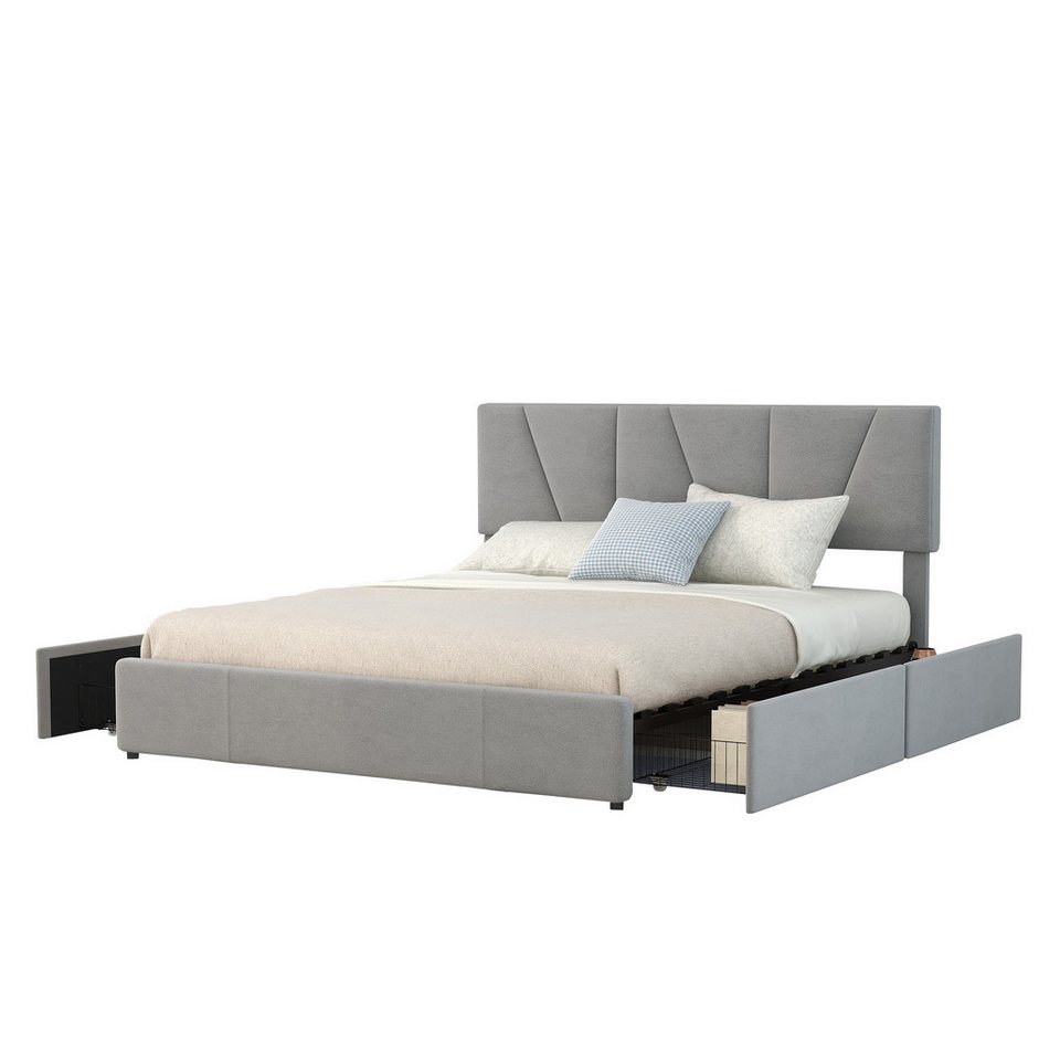 Hauss Spole Bett Polsterbett Doppelbett Funktionsbett Bettrahmen Mit