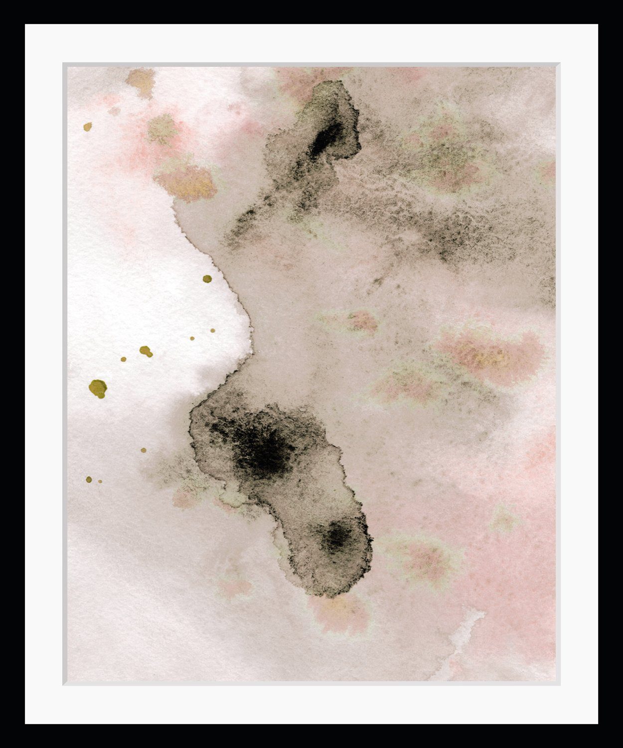 queence Bild Sandra, Abstrakt, Abstrakt, Muster, gerahmt, Marmor