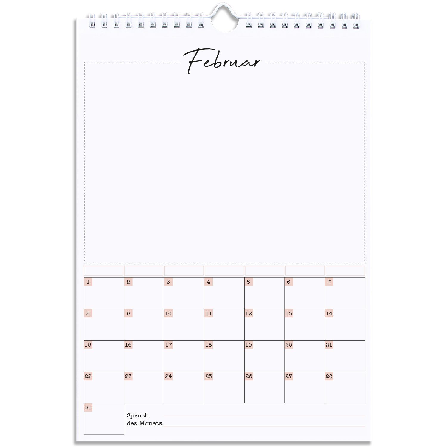 LEAF & GOLD Kalender zum Selbstbasteln Kalender zum Selbstgestalten ...