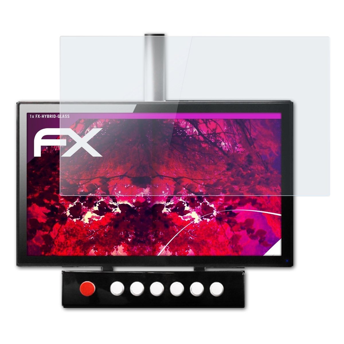 Atfolix Schutzfolie Panzerglasfolie Für Ads Tec Mmd8017 Ultradünn Und