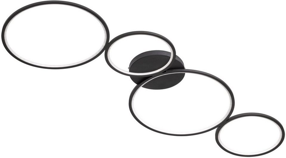 Trio Leuchten Led Deckenleuchte Rondo Dimmfunktion Led Fest