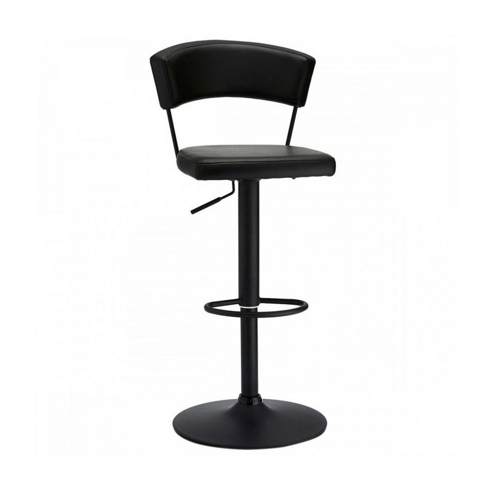 Ebuy24 Barhocker 2er Set Priya Barhocker Schwarz Pu Kunstleder Sch