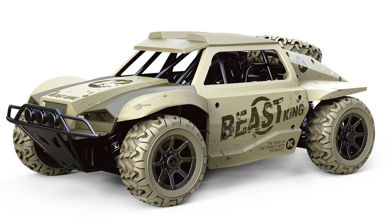 Amewi RC-Bagger Amewi Beast Dune Buggy 4WD 1:18 RTR, Ferngesteuerte Buggy