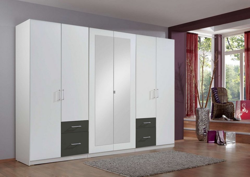 99rooms Drehtürenschrank Firmo Ii Kleiderschrank Mehrzweckschrank 6