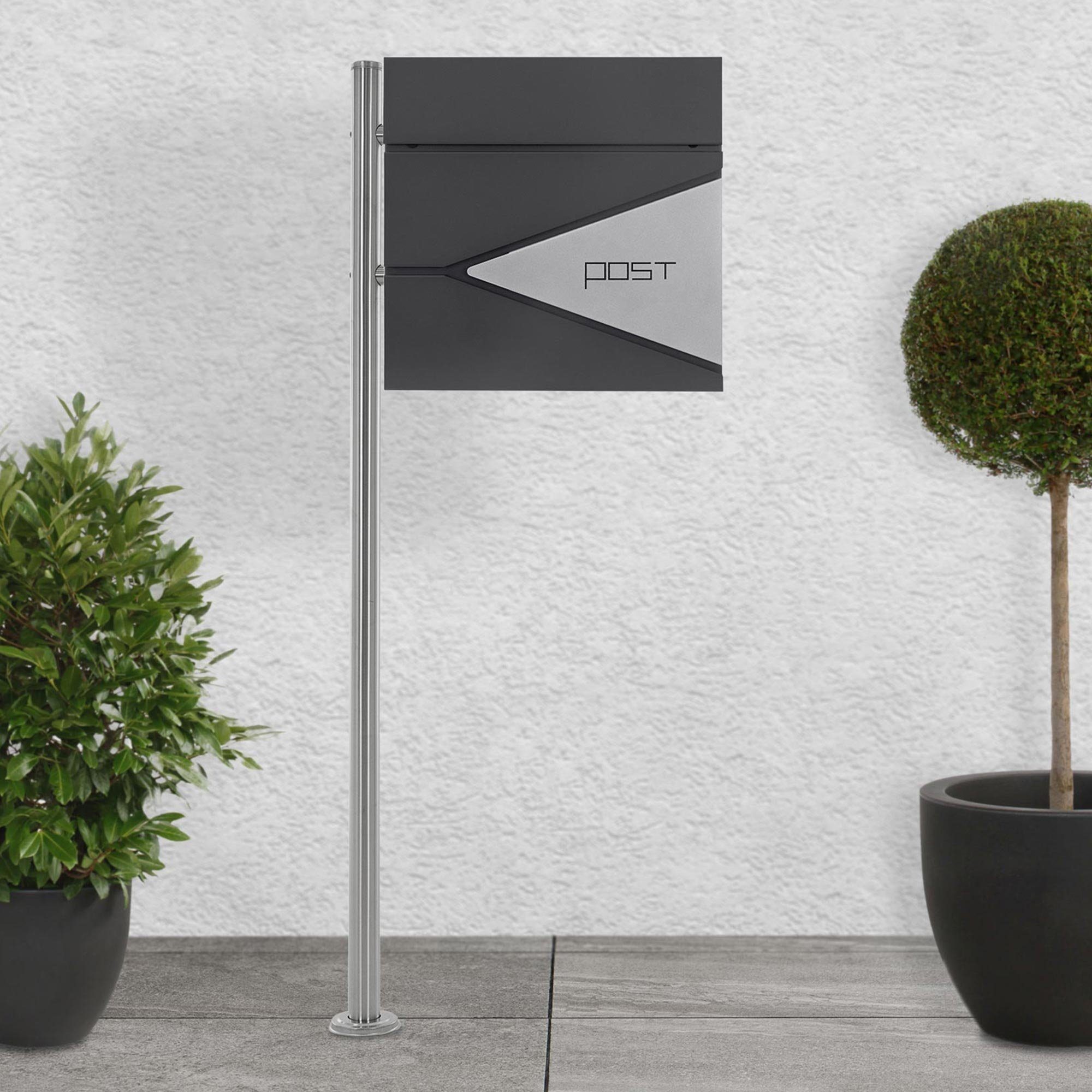 Ml Design Standbriefkasten Designbriefkasten Briefkastenanlage