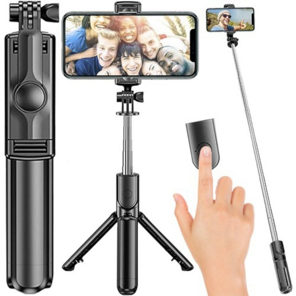 Iso Trade Selfie Stick Bluetooth Selfie Stick Stativ 2 In 1 Kabelloser
