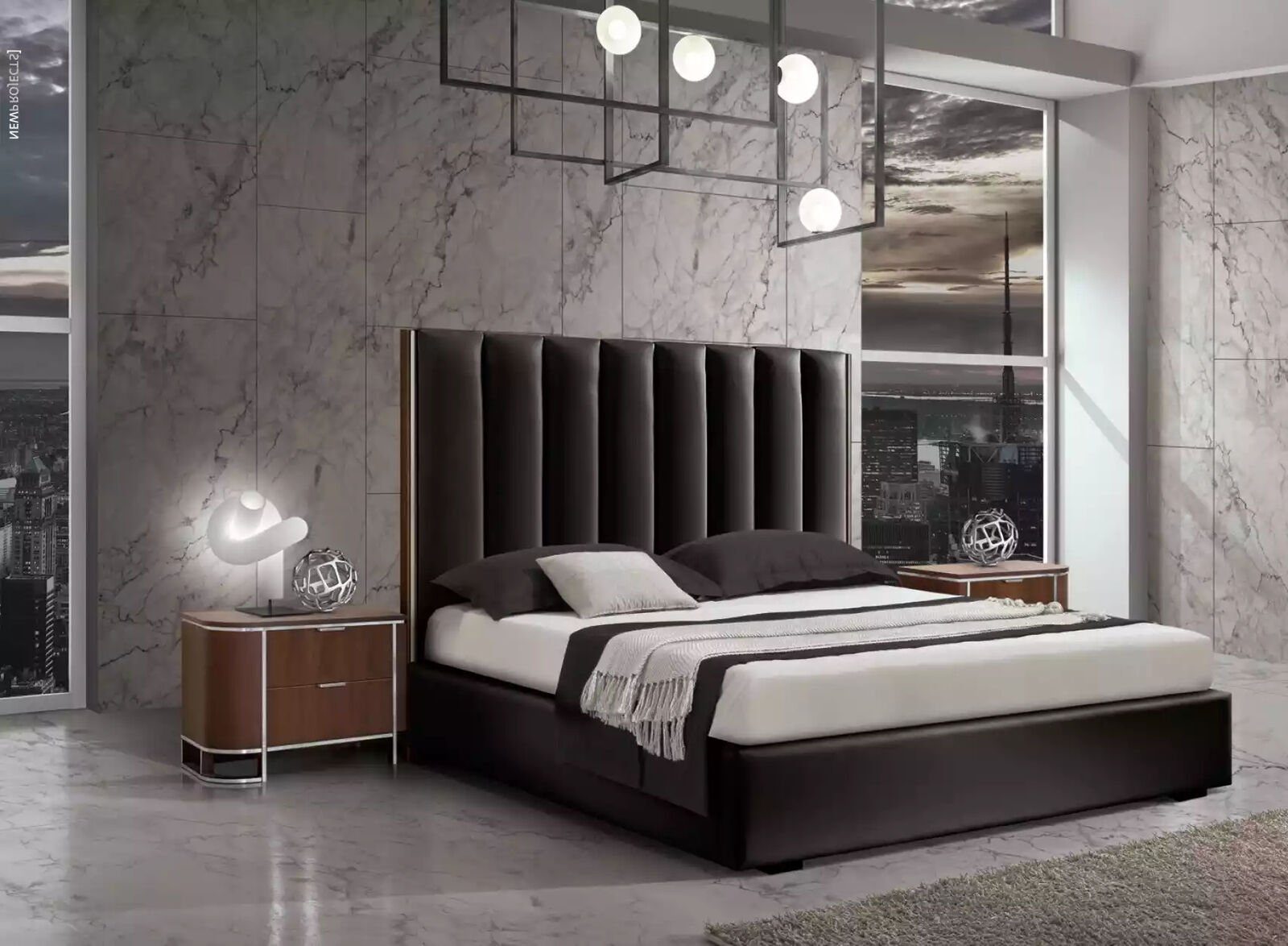 Jvmoebel Schlafzimmer Set Komplettes Modernes Schlafzimmer Set Bett