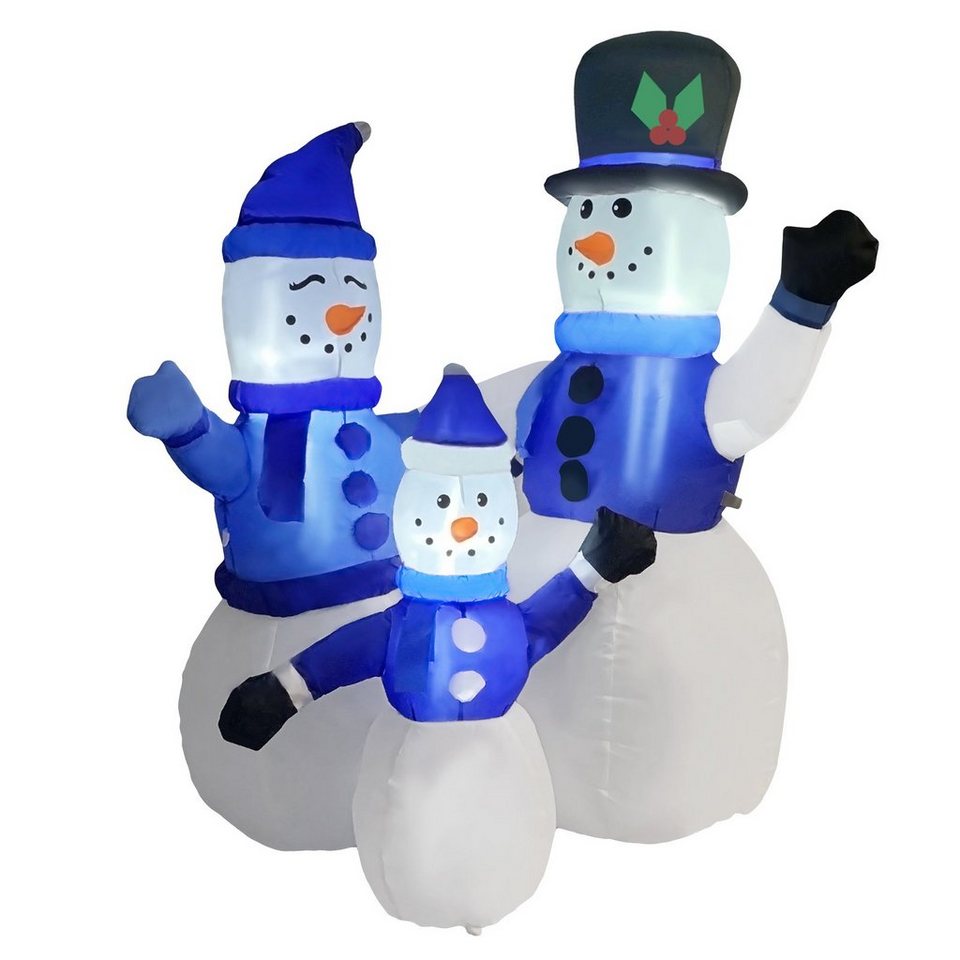 Aufun Led Dekofigur Aufblasbarer Weihnachtsmann Mit Led Beleuchtun