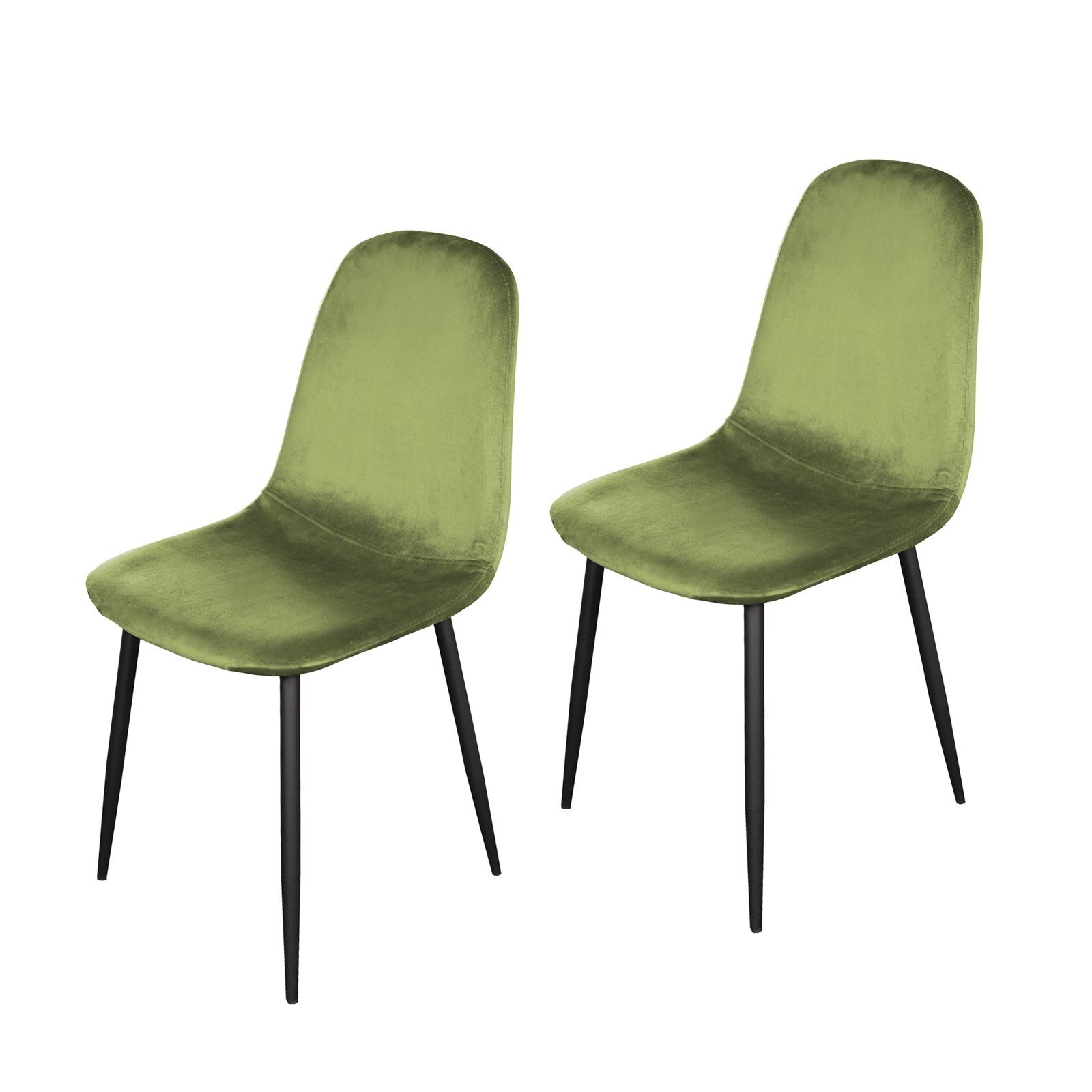 Hti Living Esszimmerstuhl Esszimmerstuhl 2er Set Savannah Hellgrün Set