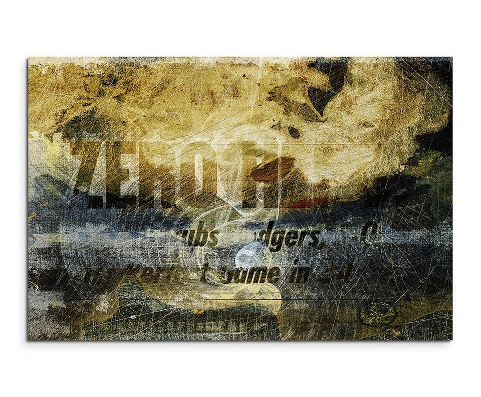 Sinus Art Leinwandbild Abstrakt 1031 120x80cm Otto