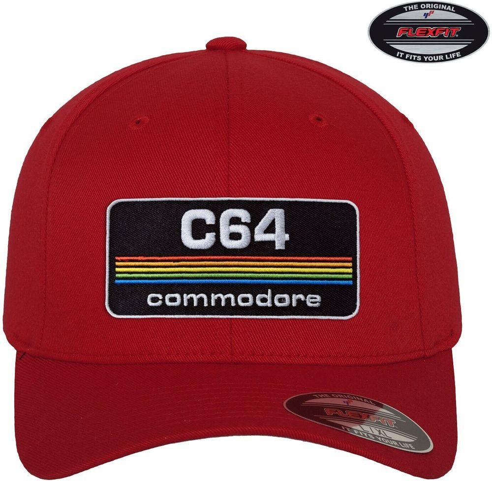 Nintendo Snapback Cap Commodore 64 Patch Flexfit Cap