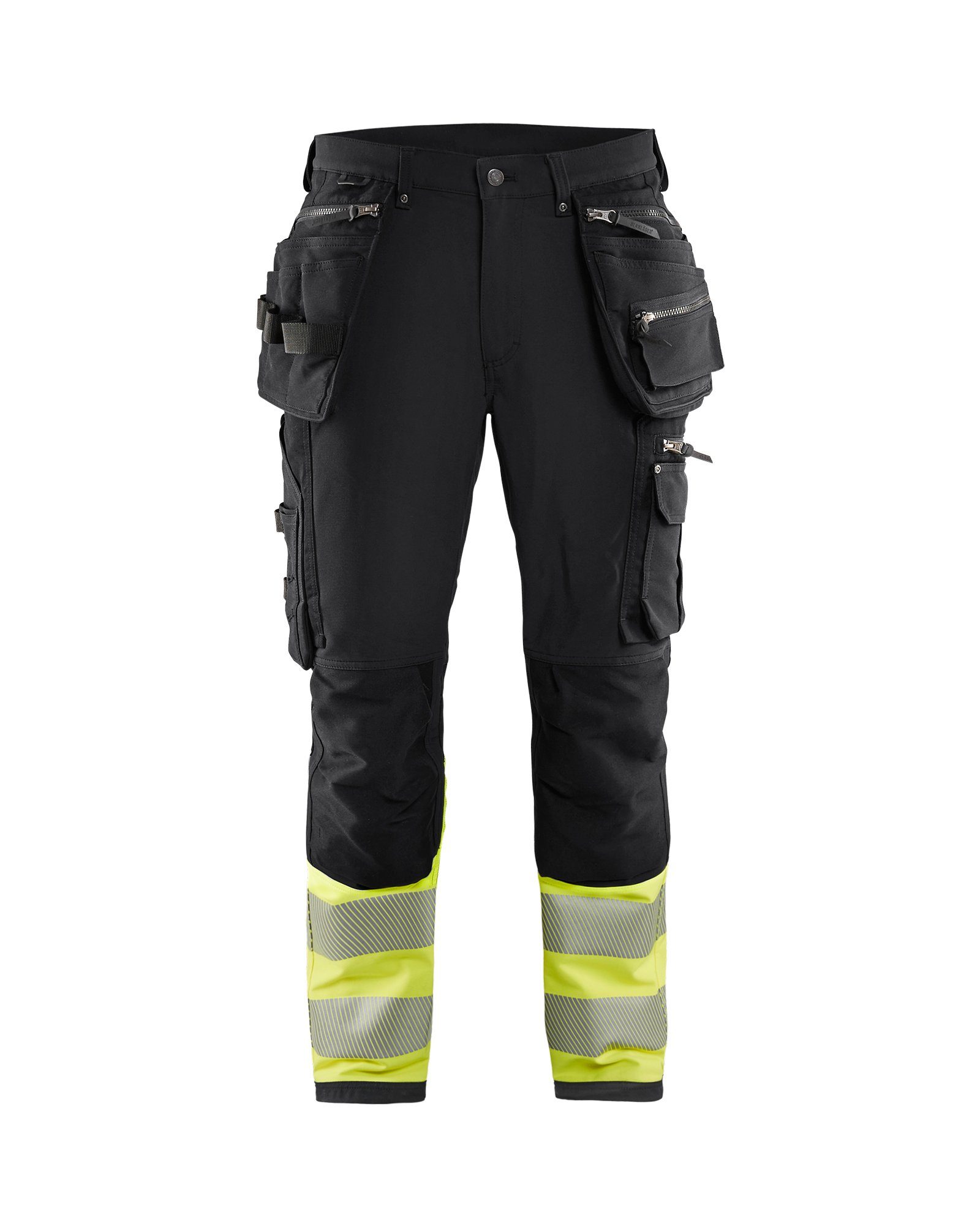 BlÅklader Arbeitsbundhose High Vis Arbeitshose 4 Wege Stretch 1 Tlg