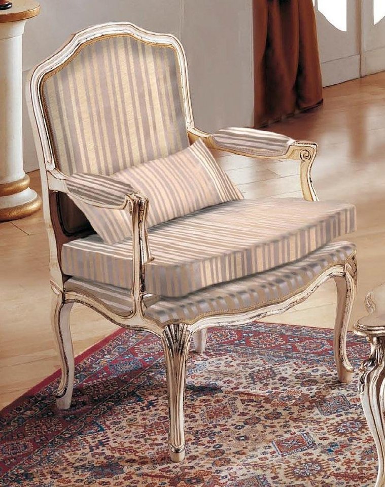 Jvmoebel Sessel Sessel 1 Sitzer Sofas Sitz Stoff Wohnzimmer Textil