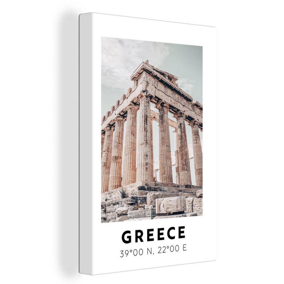 Onemillioncanvasses® Leinwandbild Griechenland Athen Parthenon 1