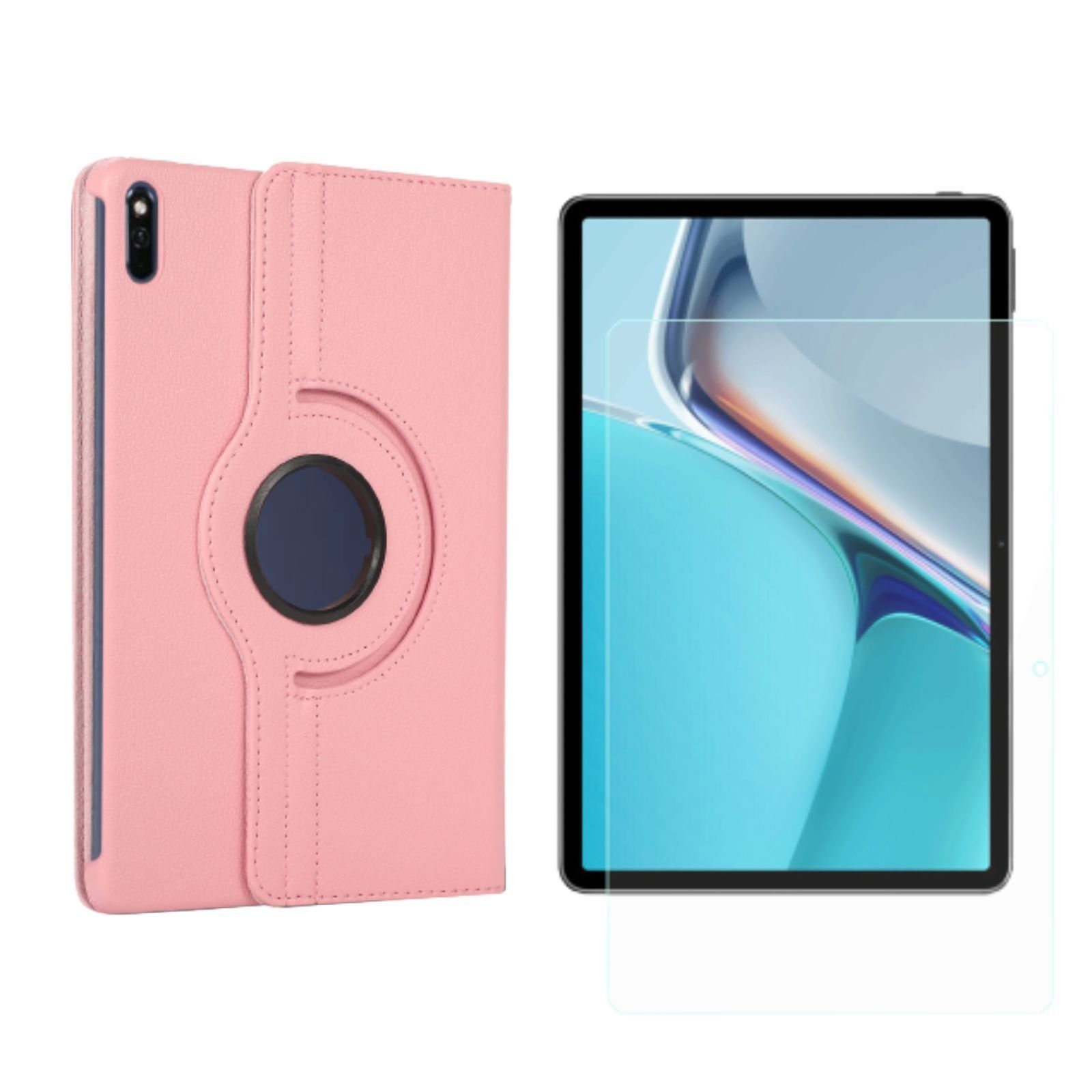 Lobwerk Tablet Hülle 2in1 Set Hülle Glas Für Huawei Matepad 11 2021