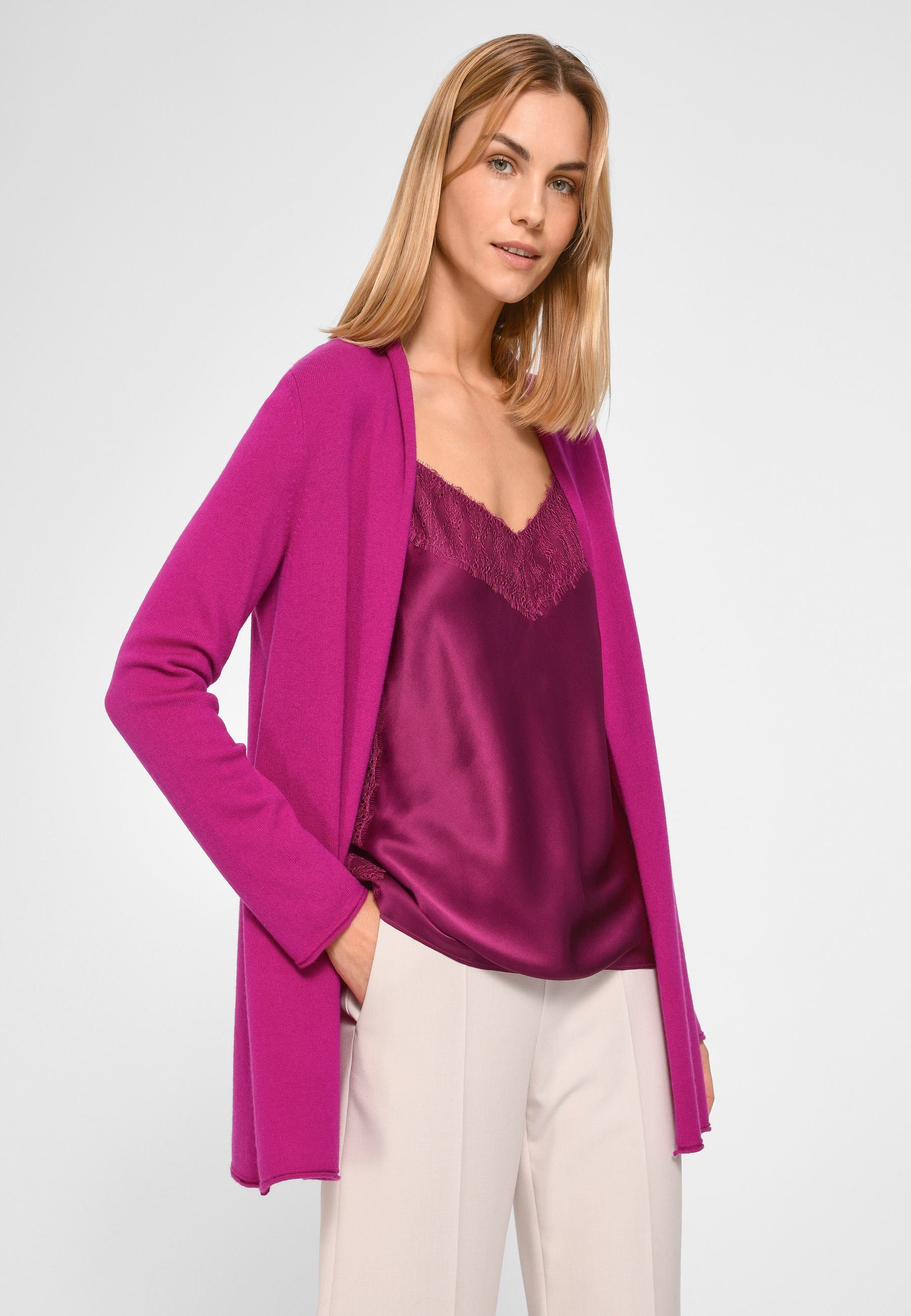 Include Strickjacke New Wool Mit Klassischem Design
