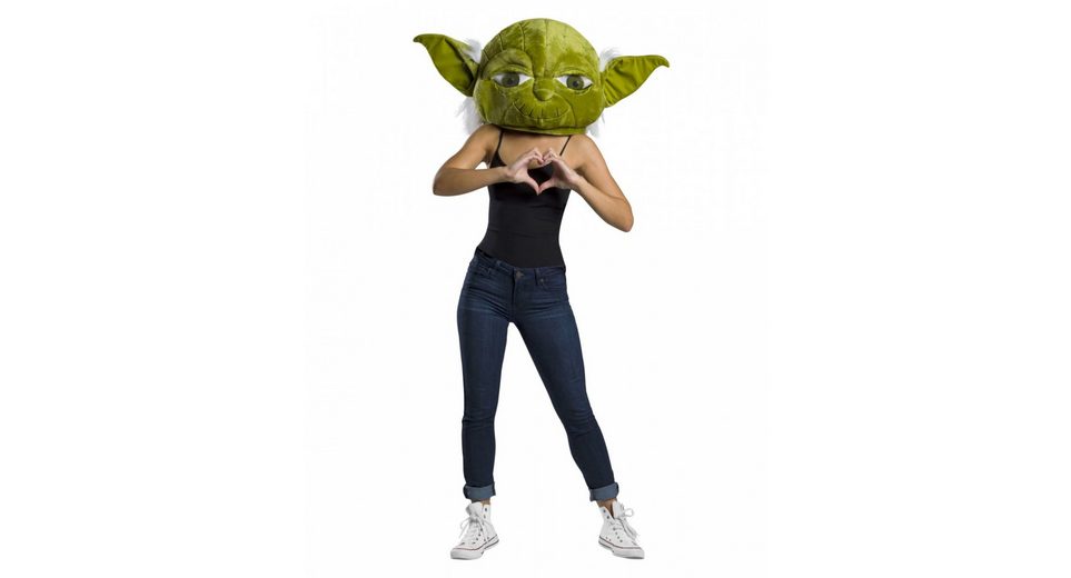 Star Wars Kostüm Star Wars Oversize Master Yoda Plüsch Maske Als Ko Online Kaufen Otto