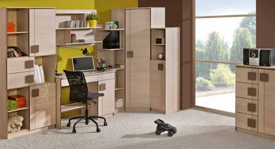 Jvmoebel Jugendzimmer Set 7 Tlg Büro Set Schreibtisch Computertisch