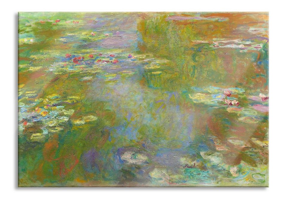 Pixxprint Glasbild Claude Monet Madame Monet Mit Ihrem Sohn Claude