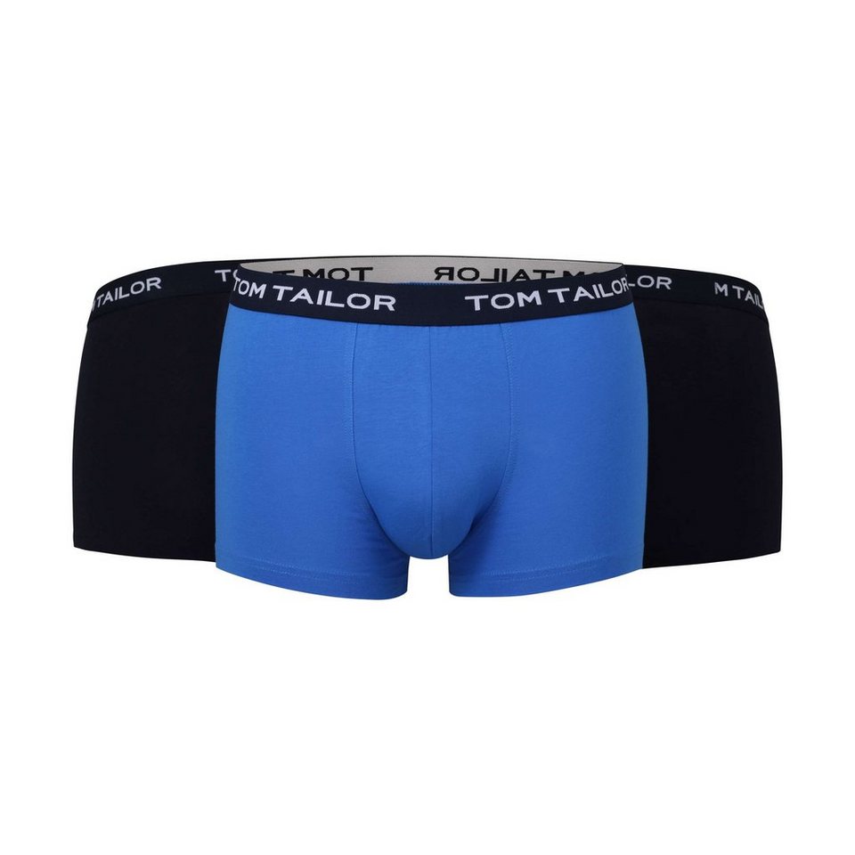 Tom Tailor Retro Pants Herren Boxershorts 3 St 3er Pack Angenehm