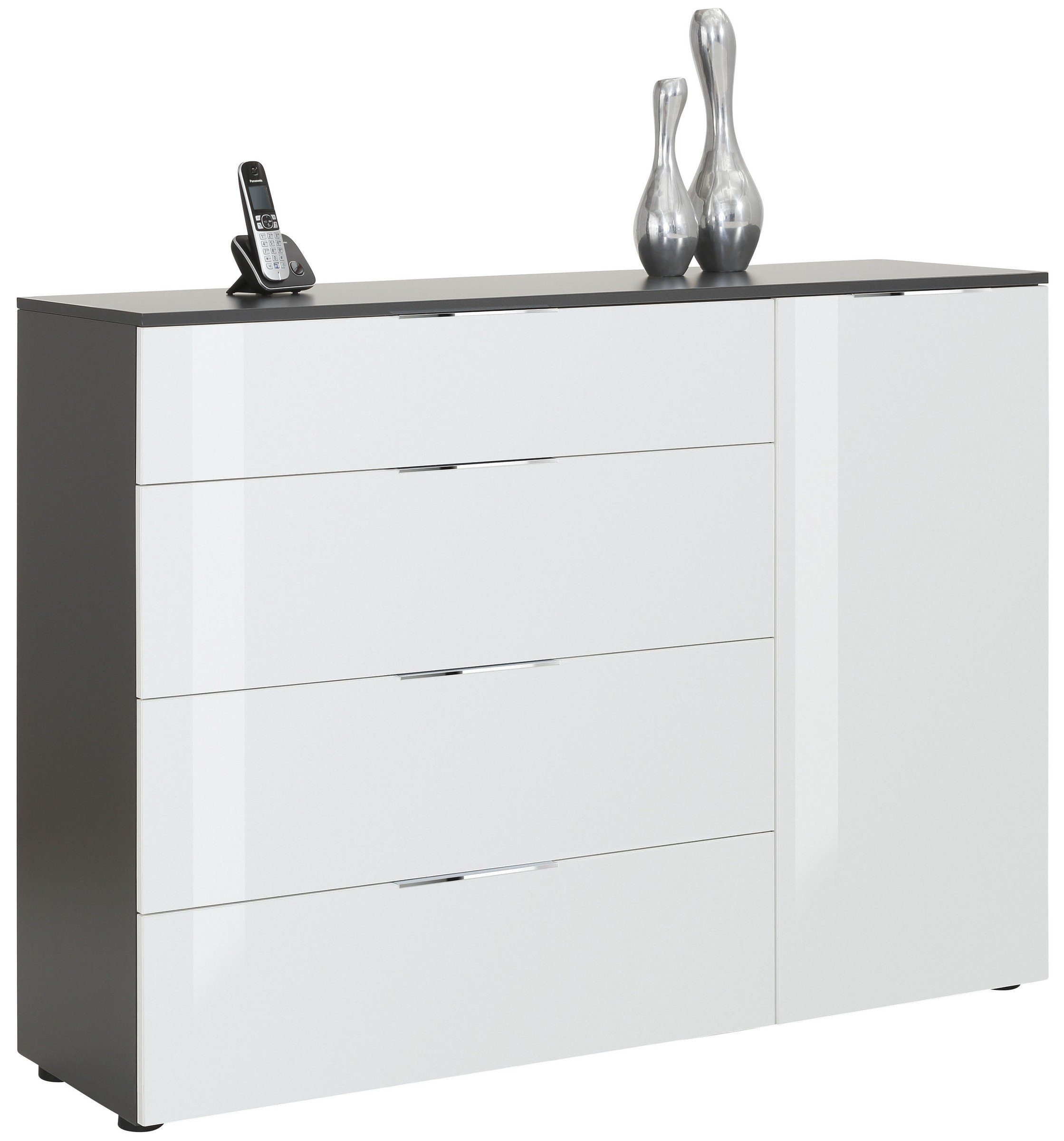 Möbelando Kommode 78126568 Bxhxt 135x100x40 Cm In Anthrazit