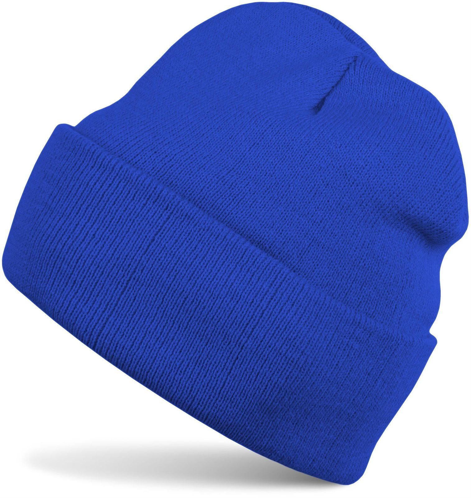 Blaue Mutzen Damen