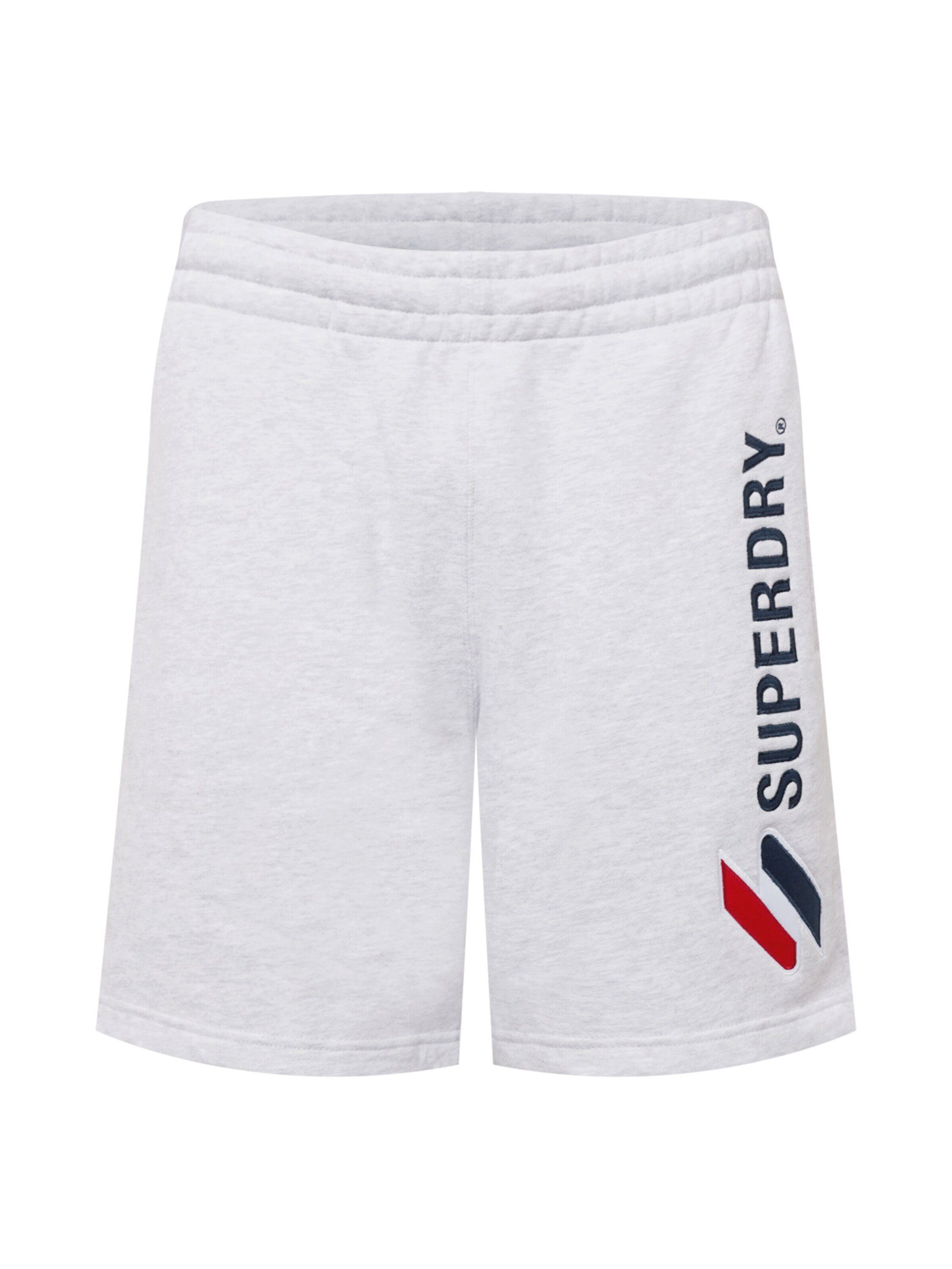 Superdry Shorts (1-tlg), Elastischer Bund/Saum