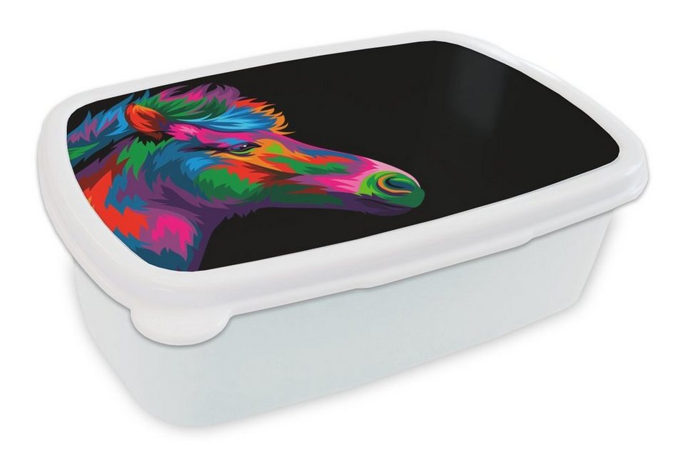 Muchowow Lunchbox Pferd Grün Blau Mädchen Kinder Mädchen