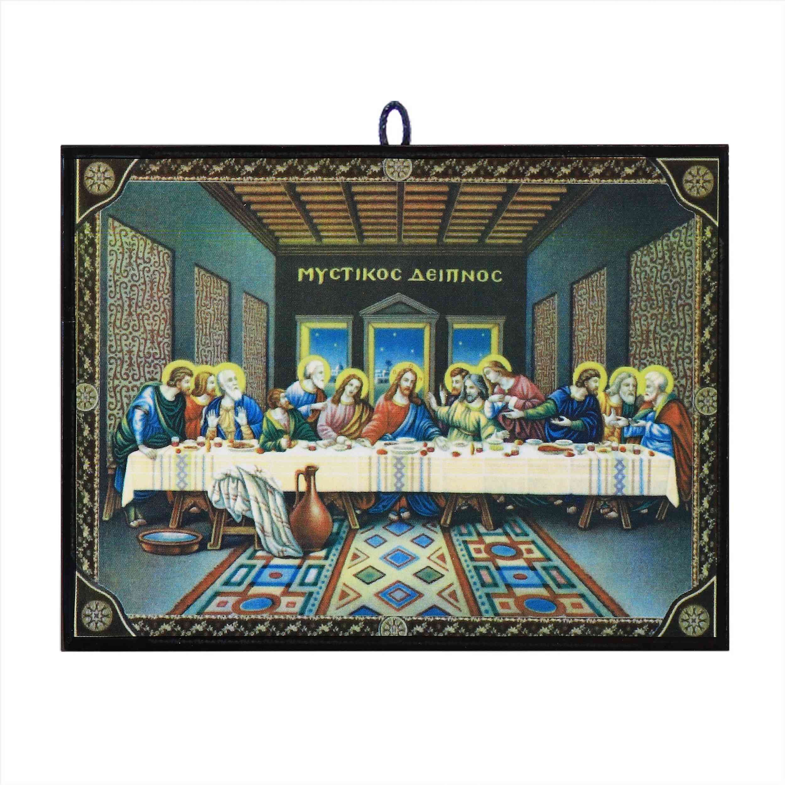 NKlaus Bild Das letzte Abendmahl Ikone aus Griechenland, Religion