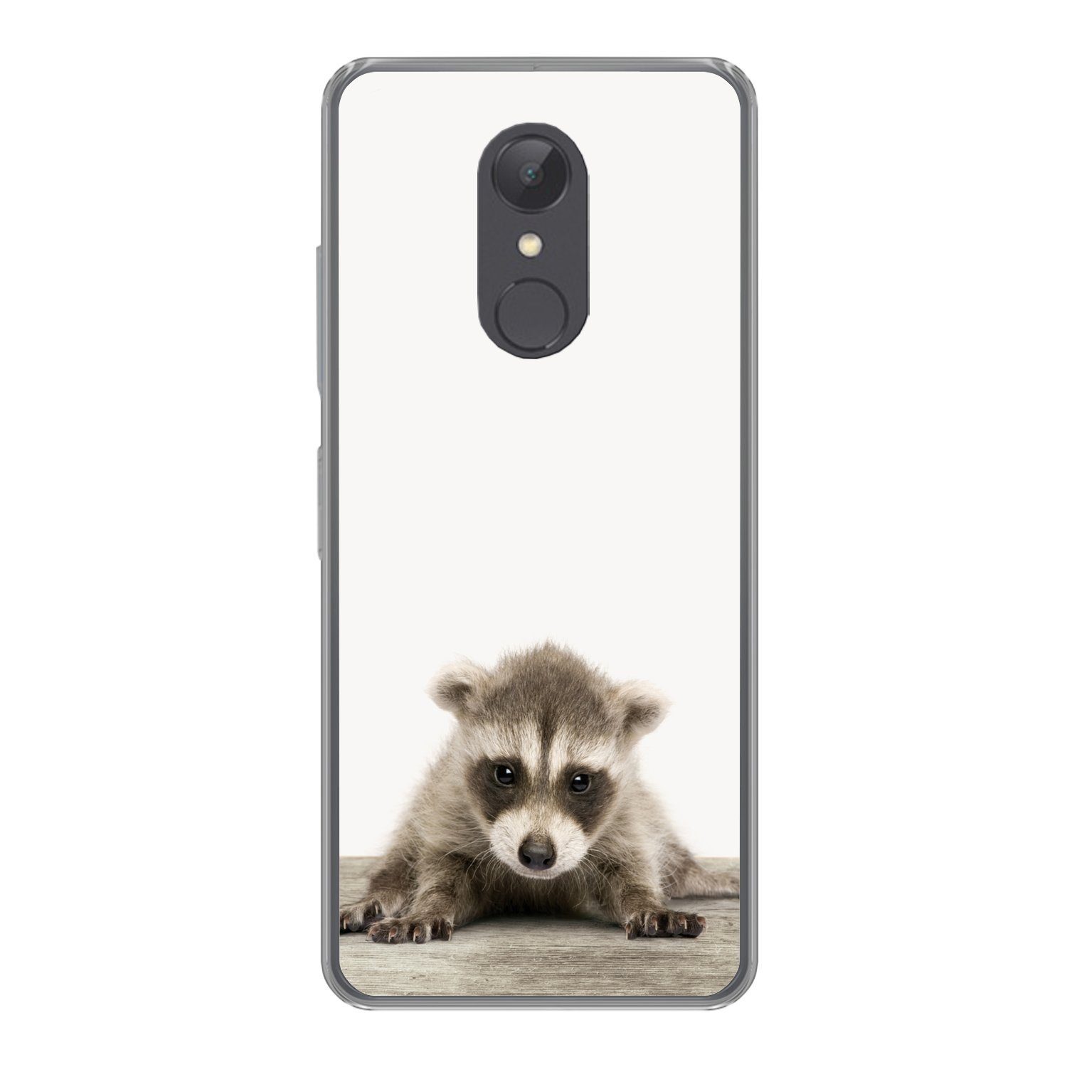 Muchowow Handyhülle Waschbär Tiere Jungen Mädchen Phone Case