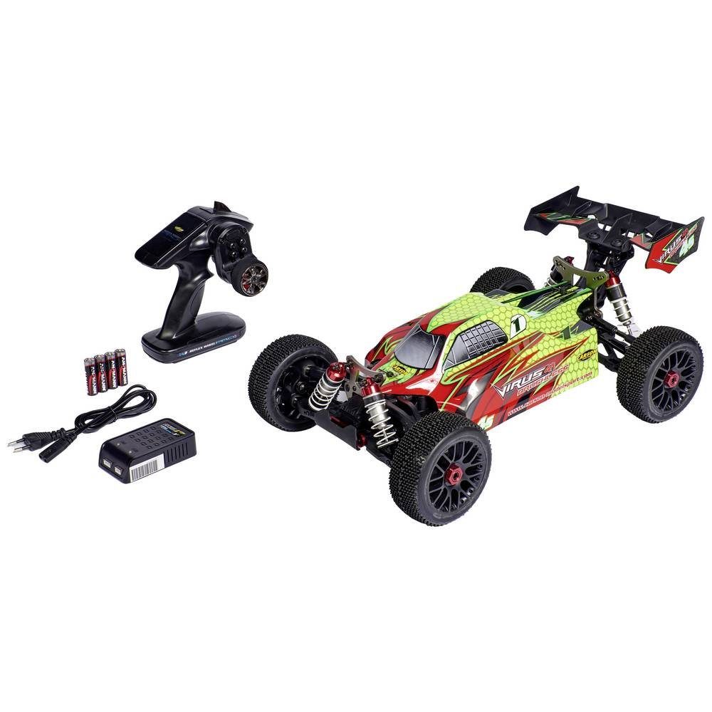 CARSON RC-Auto 1:8 4S BL2.4G 100%RTR, Aufwendig gestaltete Karosserie