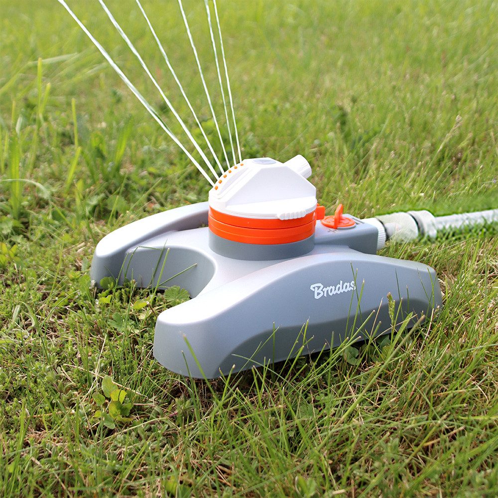 Bradas Kreisregner Impulsregner WL-Z14 450qm Rasensprenger Kreisregner Flächenregner