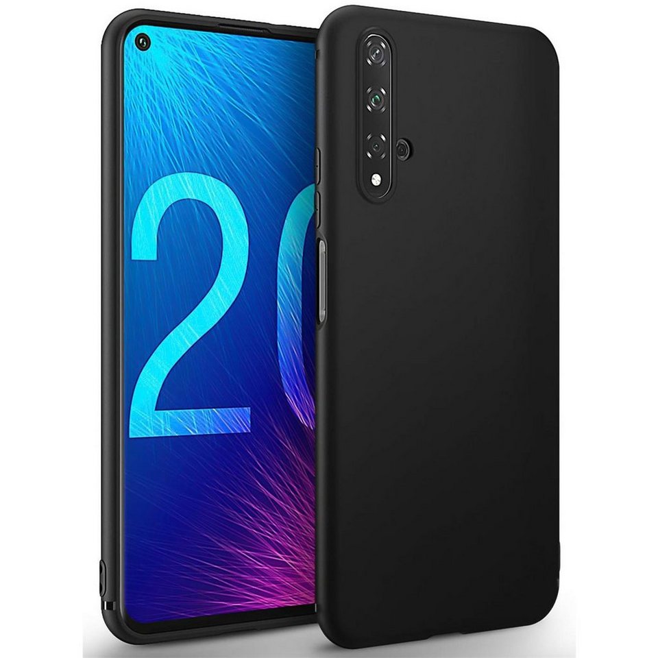 Coolgadget Handyhülle Black Series Handy Hülle Für Huawei Nova 5t 626